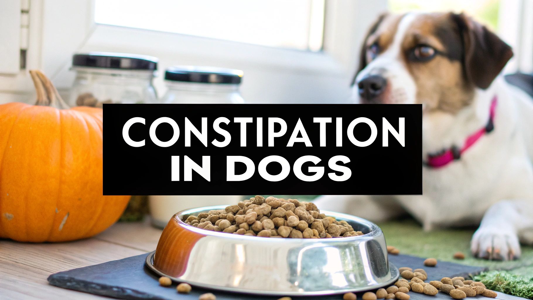 A Pet Parent's Guide to Constipation in Dogs